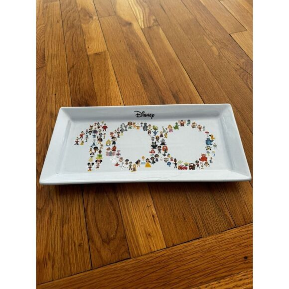 Disney | Dining | Disney 0 Years Celebration Characters 14 X 75 Ceramic ...